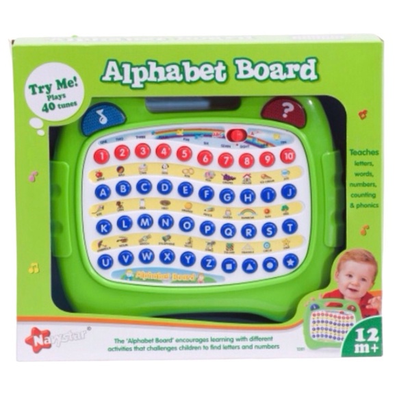 Navystar | Toys | Navystar Alphabet Board | Poshmark